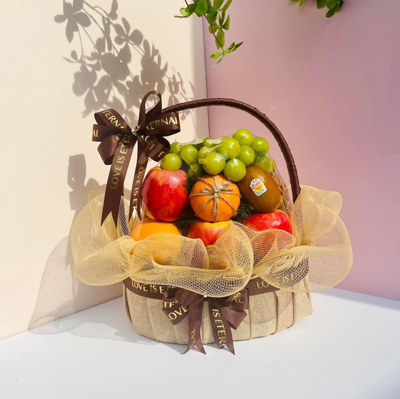 GIỎ QUÀ TRÁI CÂY GIÁNG SINH CAO CẤP