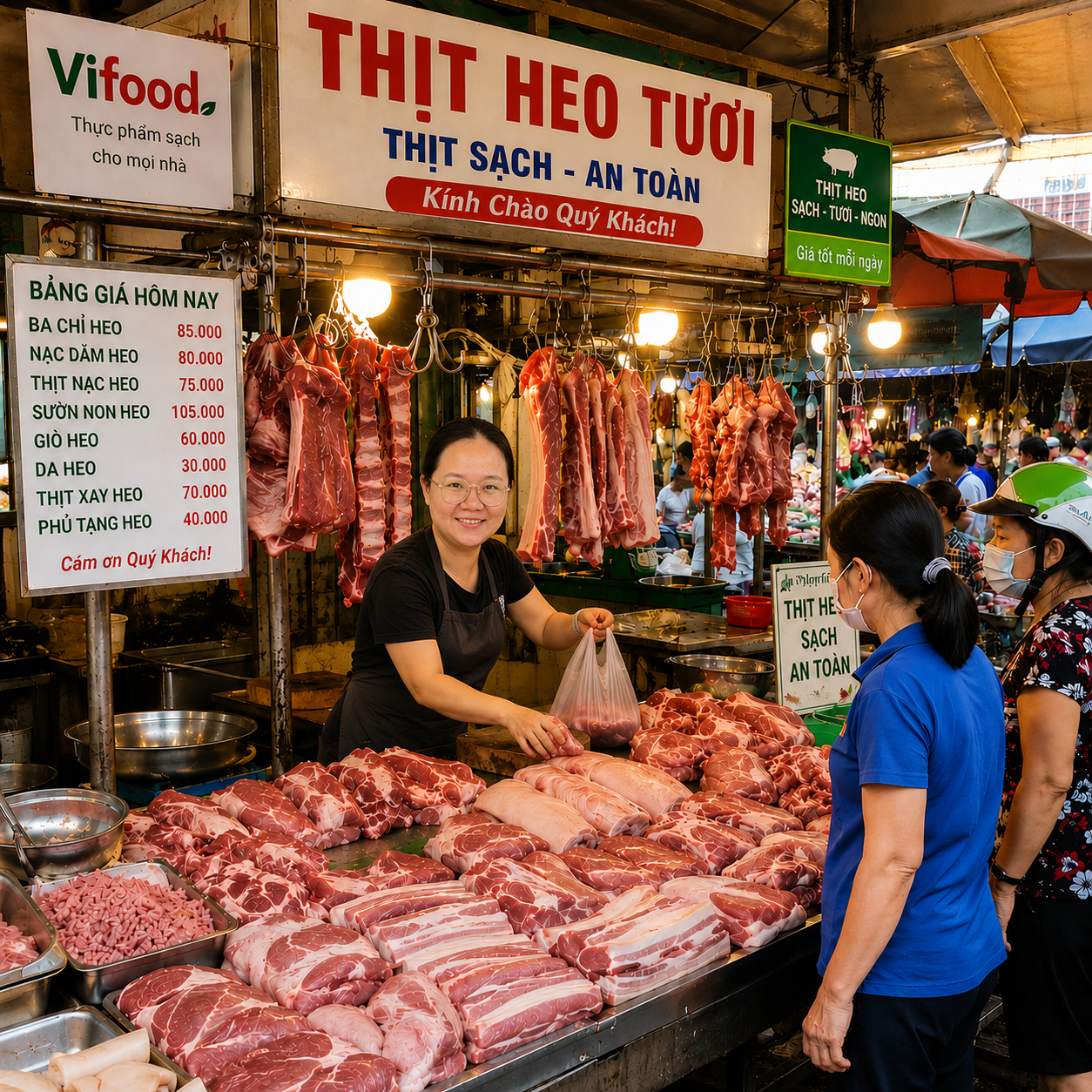 Giá Thịt Heo Hôm Nay Tại Chợ – Cập Nhật Mới Nhất Mỗi Ngày